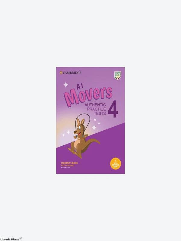 Cambridge A1 Movers 4 Libro Con Respuestas Y Audio – Librería Ditesa