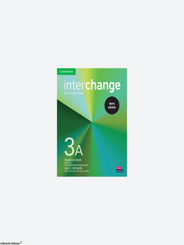 Interchange 5Ed Student'S Book With Ebook 3A - Cambridge – Librería Ditesa
