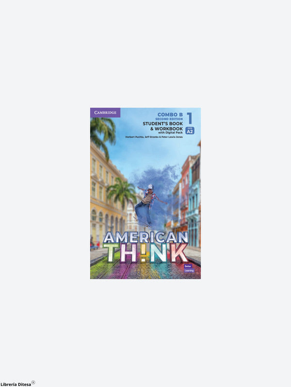 American English Think 2Ed Student'S Book And Workbook With Digital Pack Combo B Level 1 ...