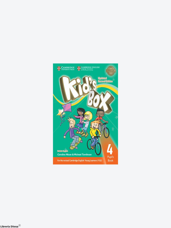 Cambridge Kids Box 4 Pupils Book Inglés Británico 2 Ed – Librería Ditesa
