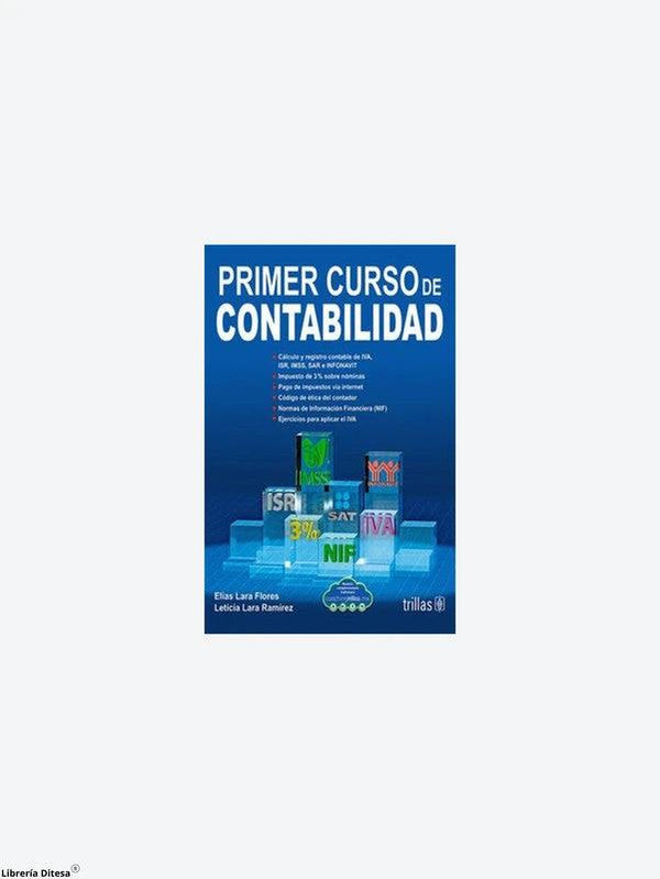 Primer Curso De Contabilidad Trillas Edición 31 Libro – Librería Ditesa