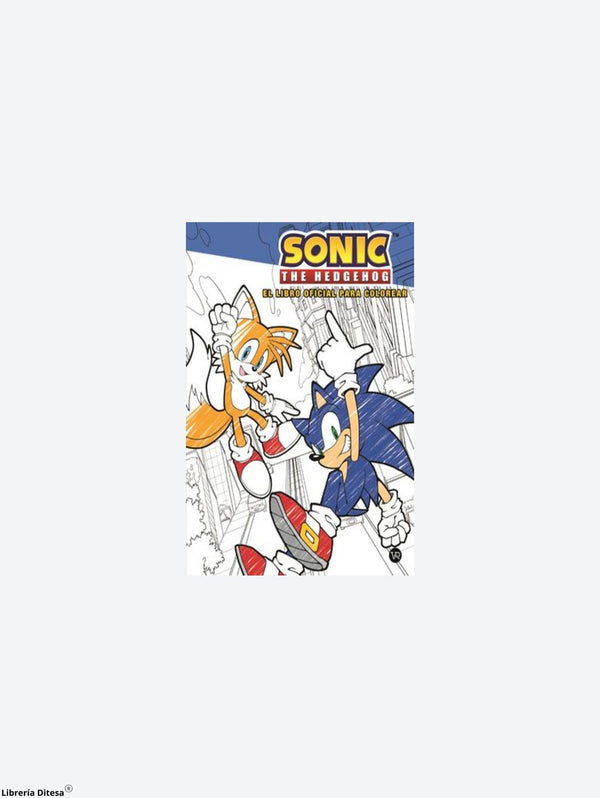 Sonic The Hedgehog El Libro Oficial Para Colorear - Vergara Y Riba ...